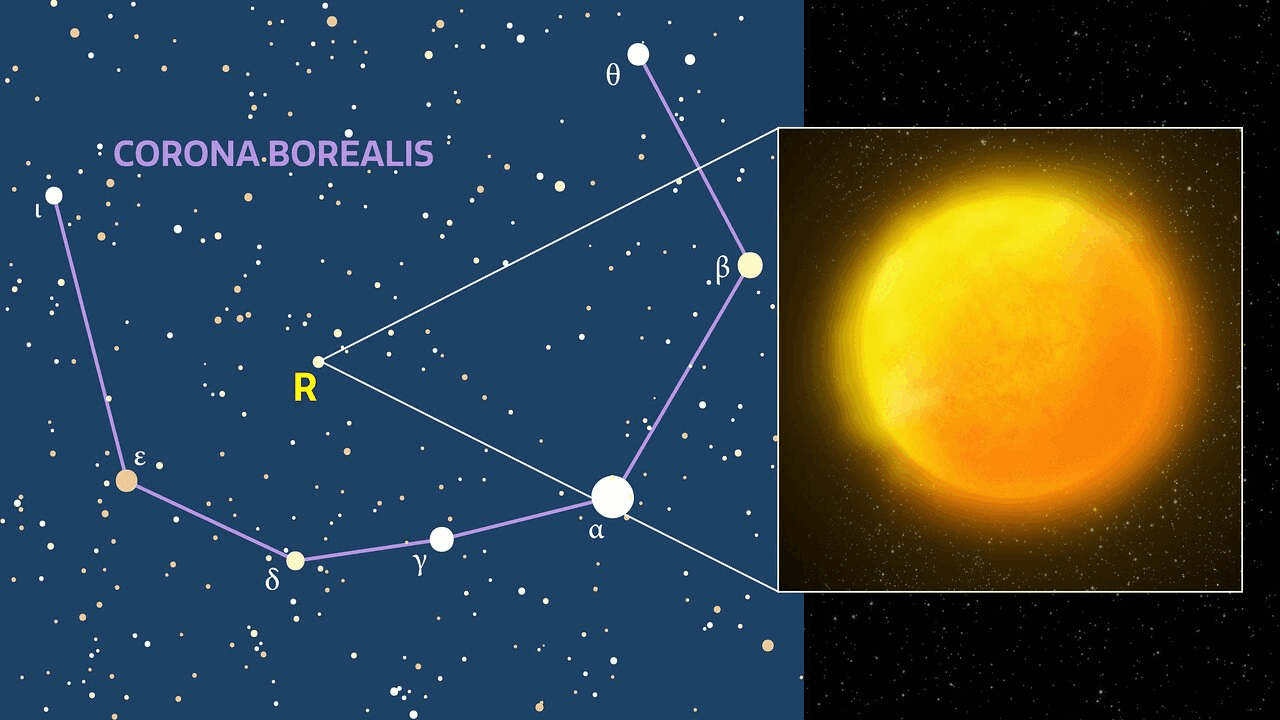 Nova Explosion in Coronae Borealis - Visible with the naked eye ...